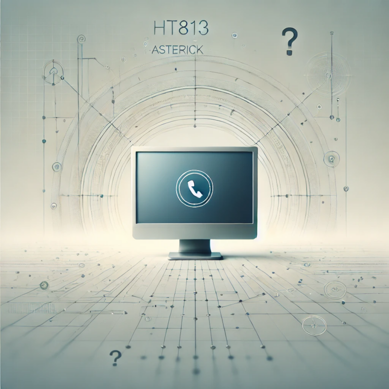 HT813でアナログ電話をAsteriskに収容する | ふみぶろぐ